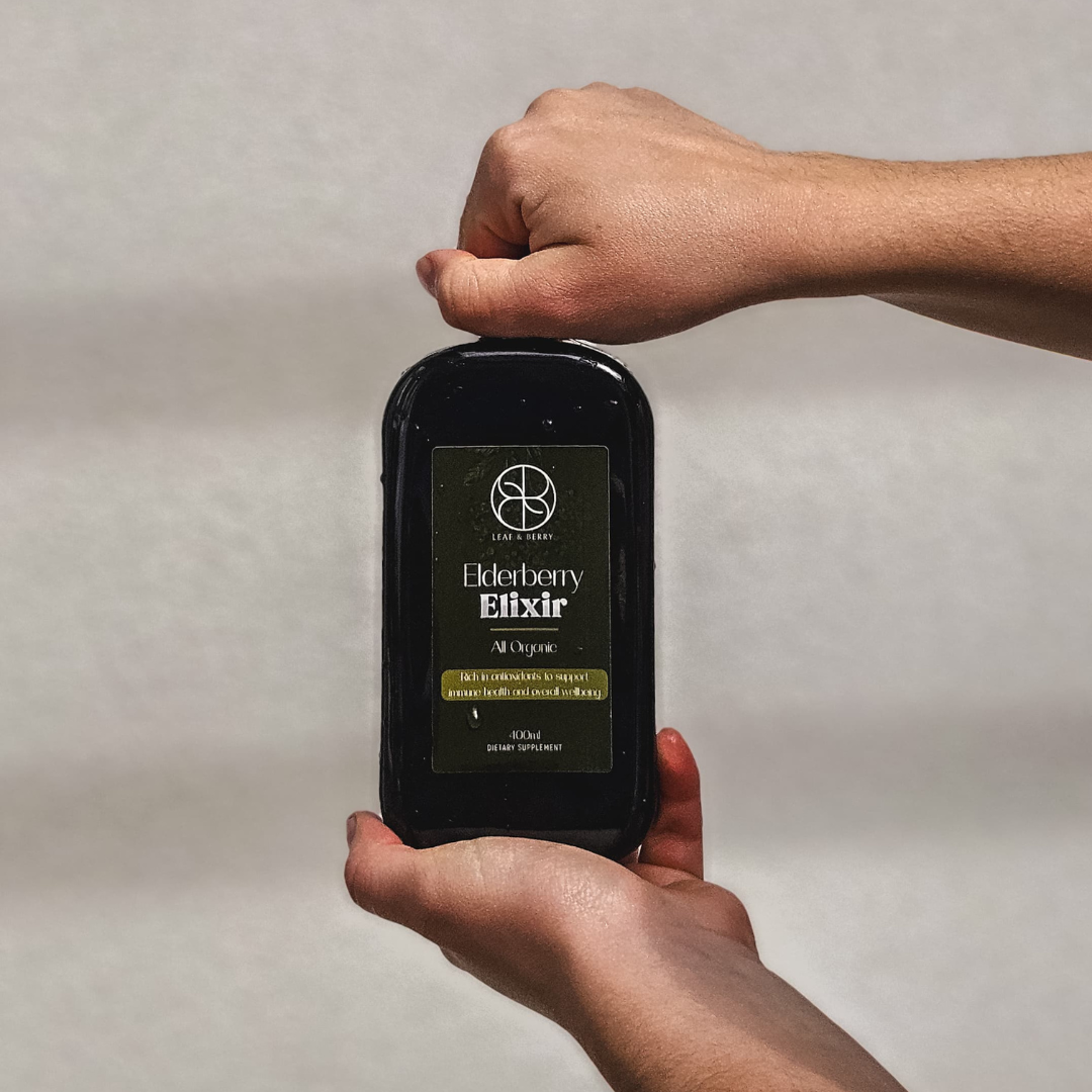 Elderberry Elixir - 400ml Elderberry Syrup – Leaf & Berry